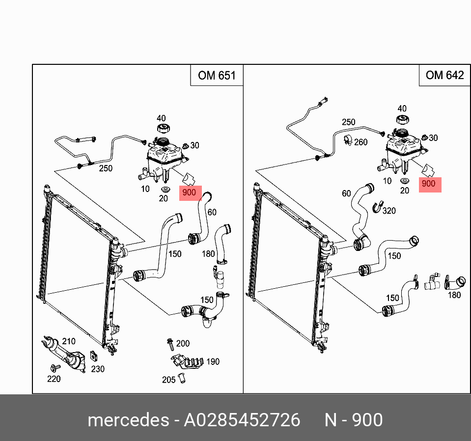 Daimler AG A0285452726 A0285452726