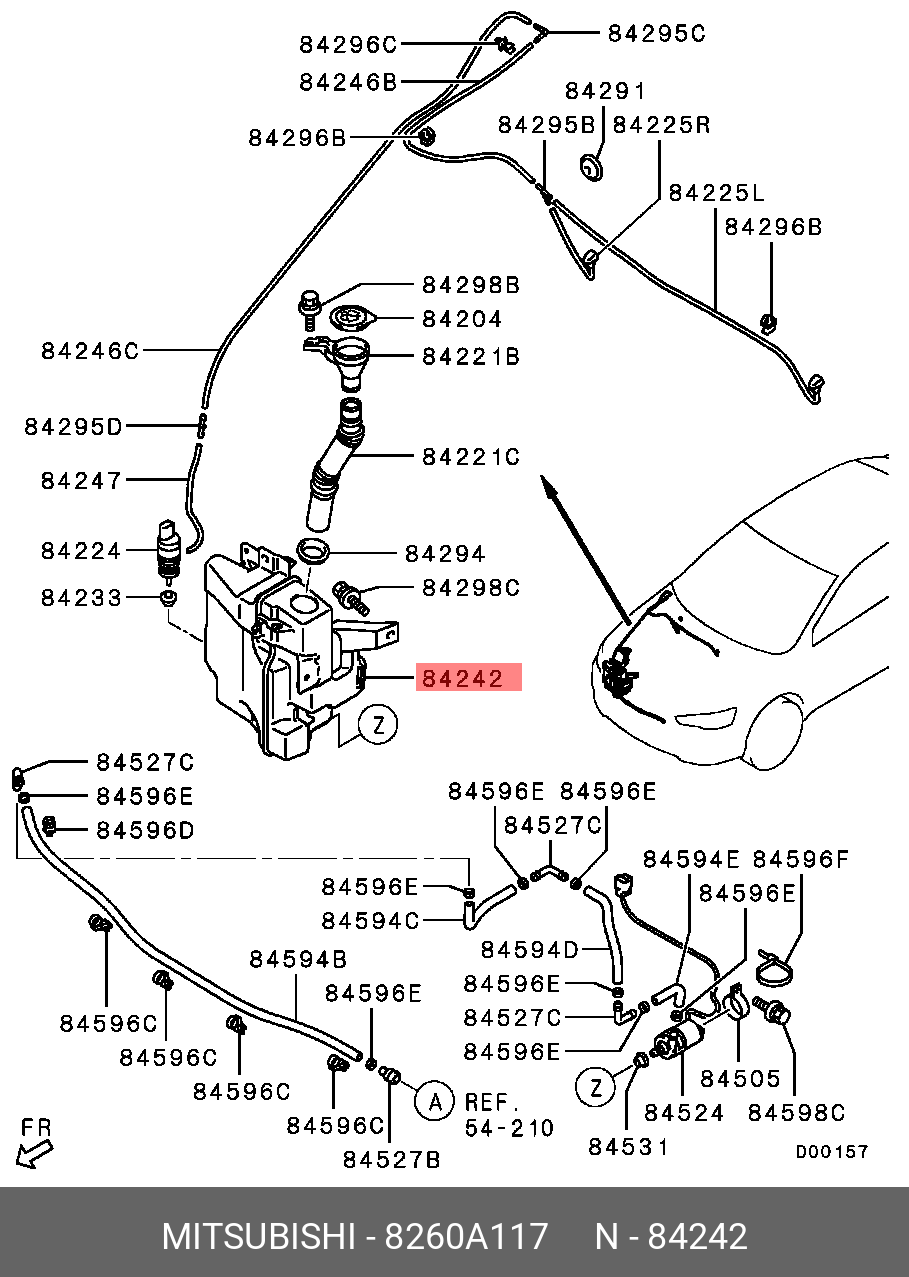 MITSUBISHI 8260A117 8260A117