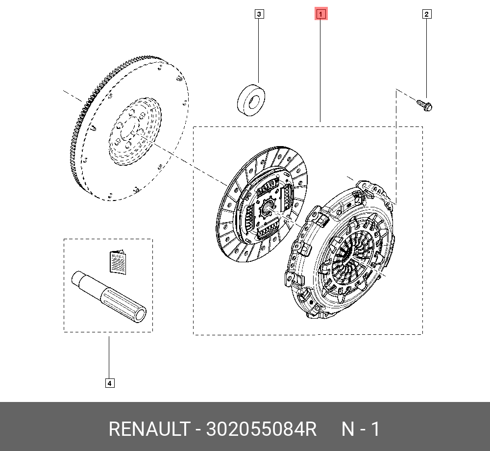 RENAULT 302055084R 302055084R