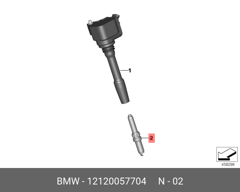 BMW 12120057704 12120057704