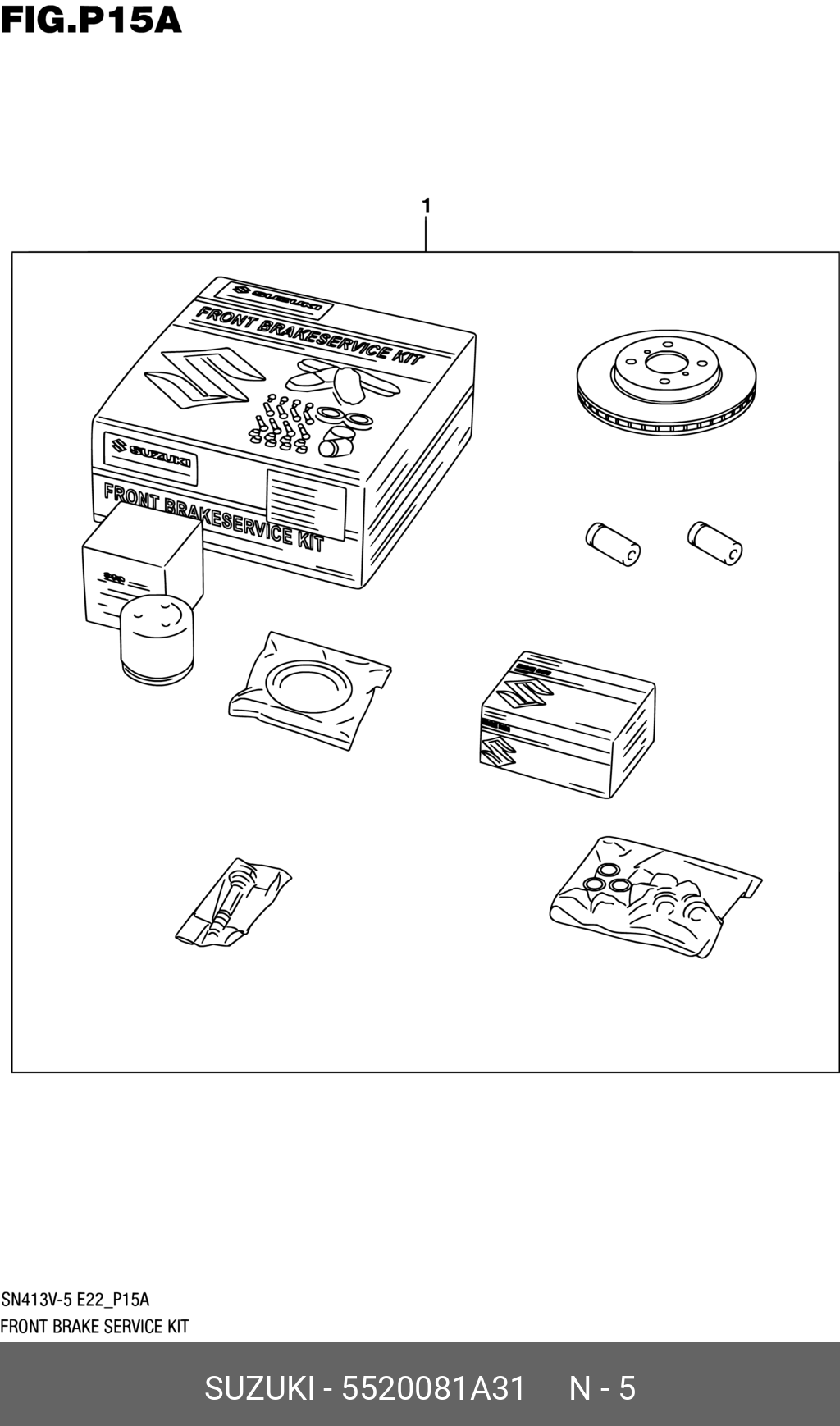 SUZUKI 55200-81A31 55110-80001,55200-70AA0,55200-81A31
