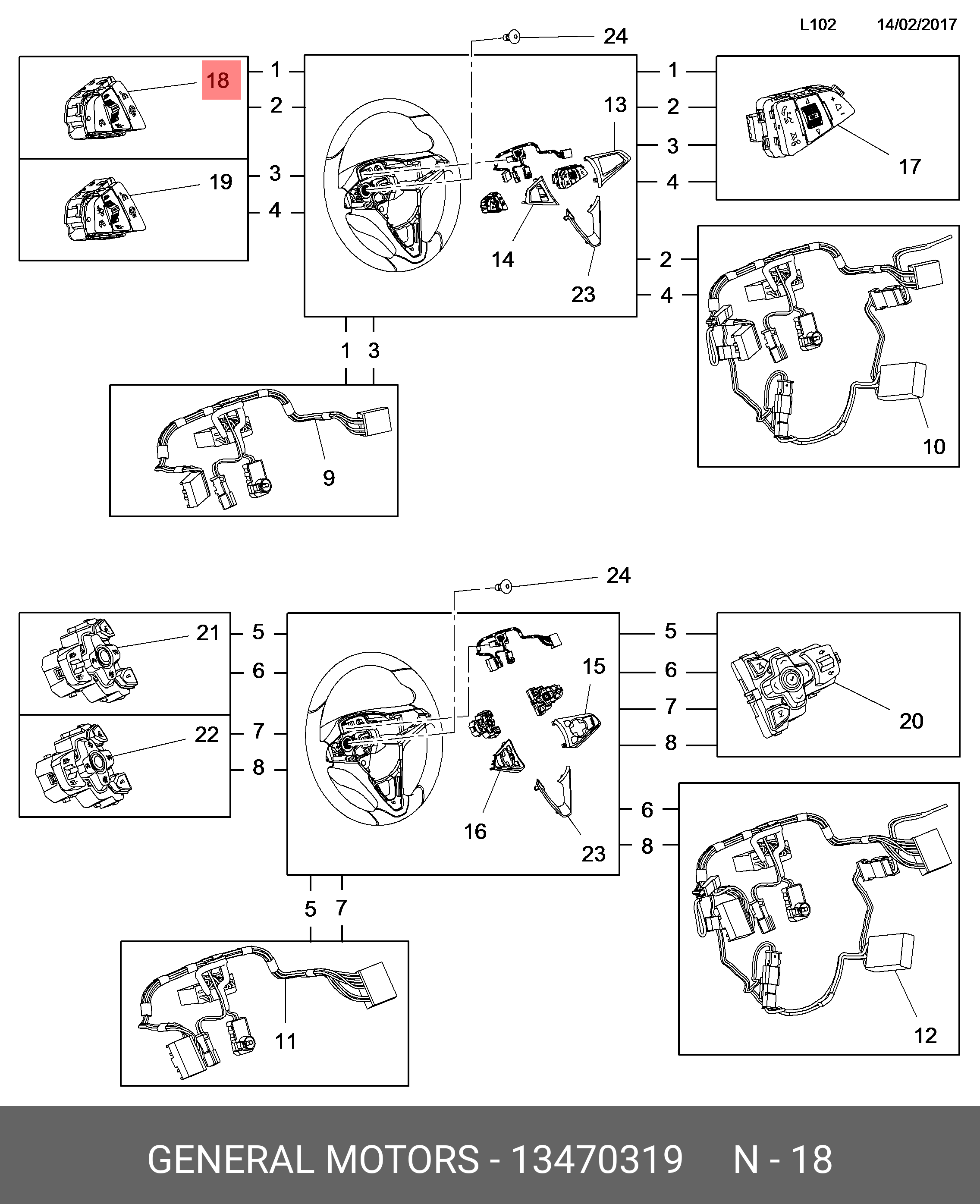 GM 13470319 13470319