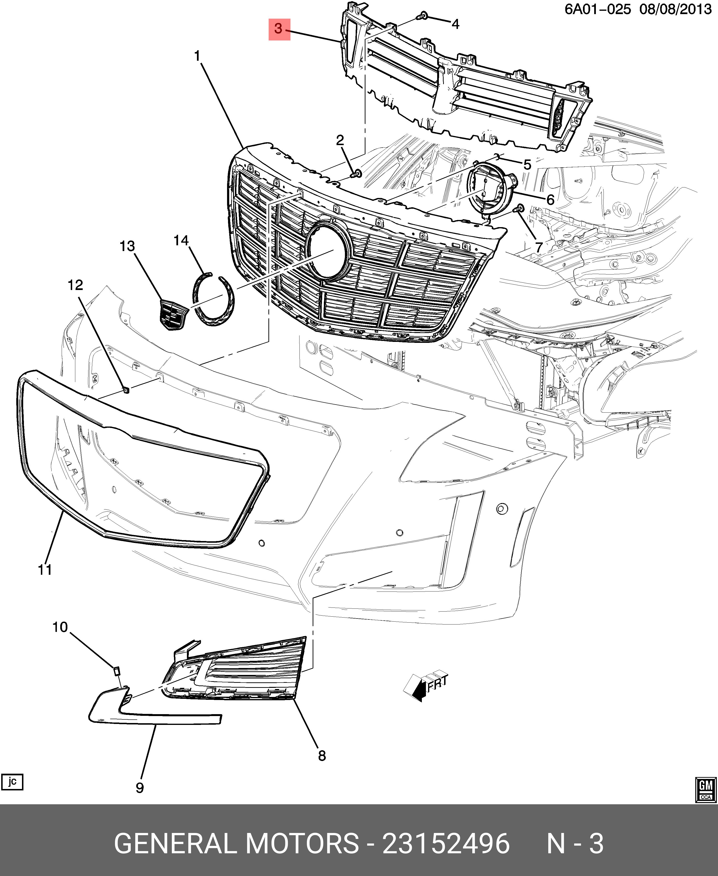 GM 23152496 23152496