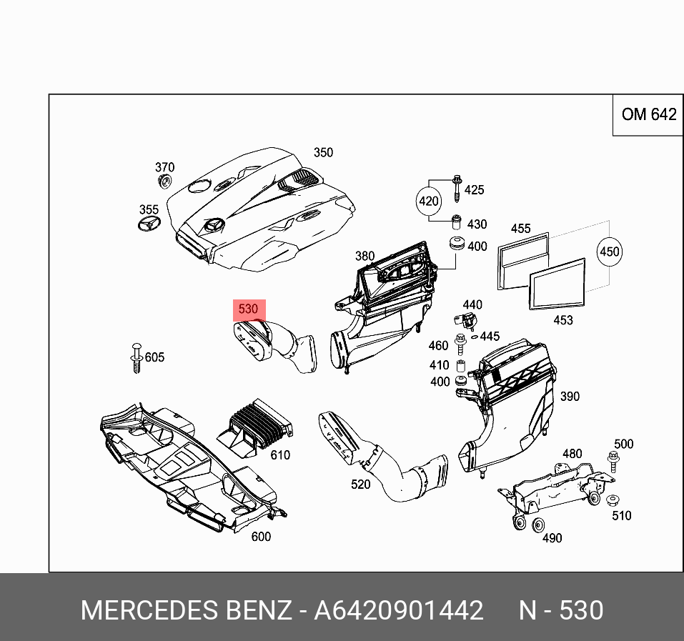 Daimler AG A6420901442 A6420901442