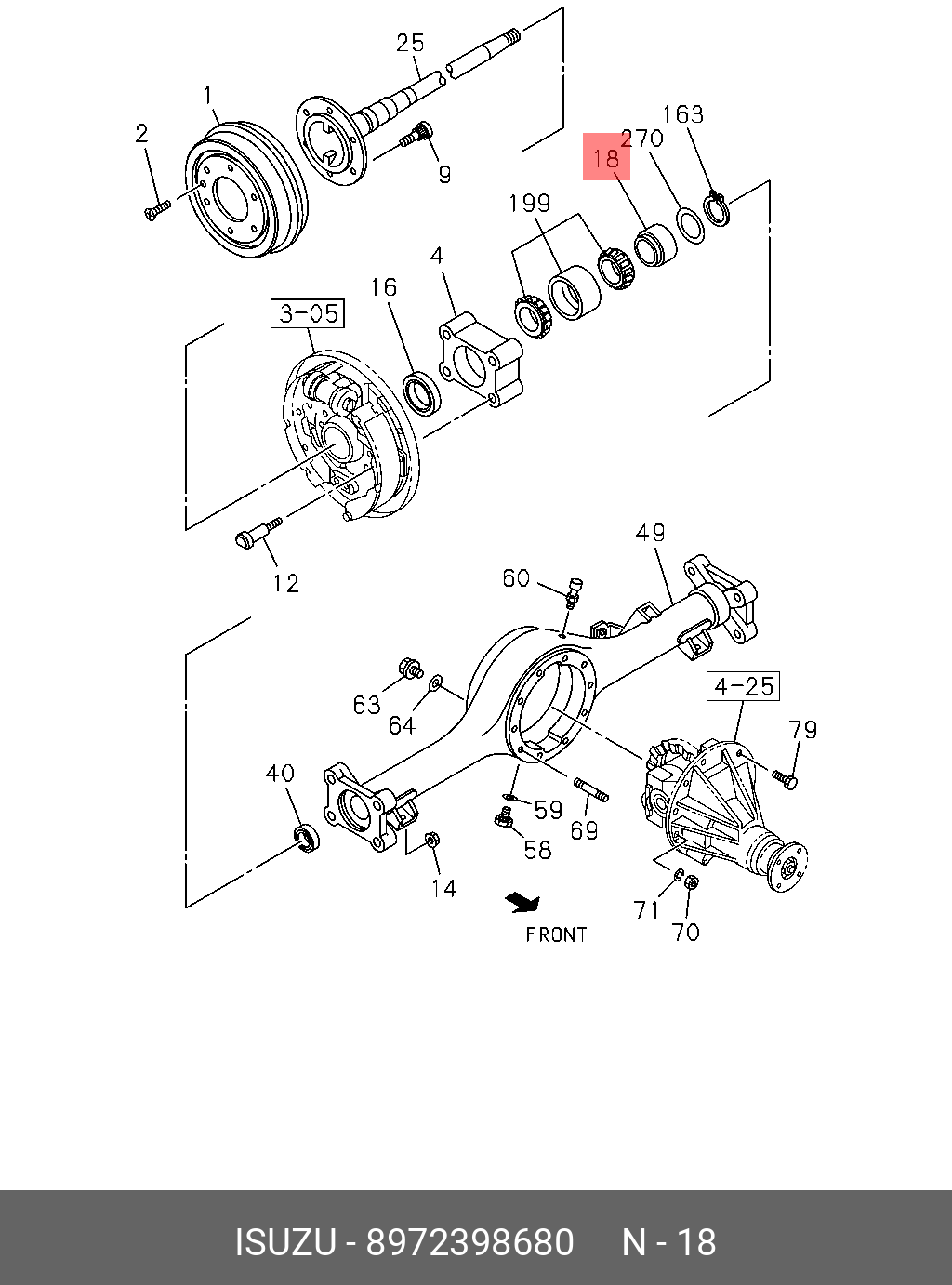 ISUZU 8-97239-868-0 8-97239-868-0