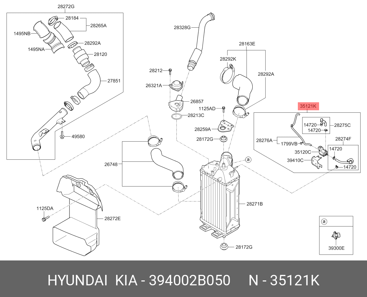 Hyundai / KIA 394002B050 394002B050