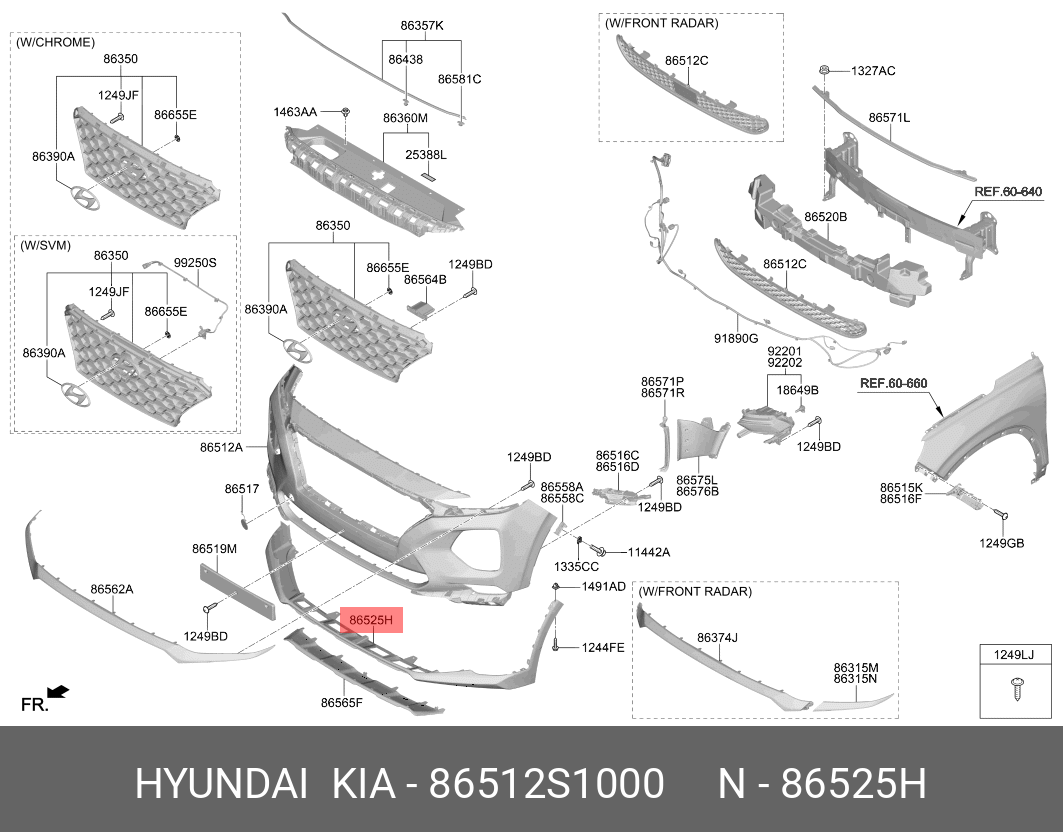 Hyundai / KIA 86512S1000 86512S1000