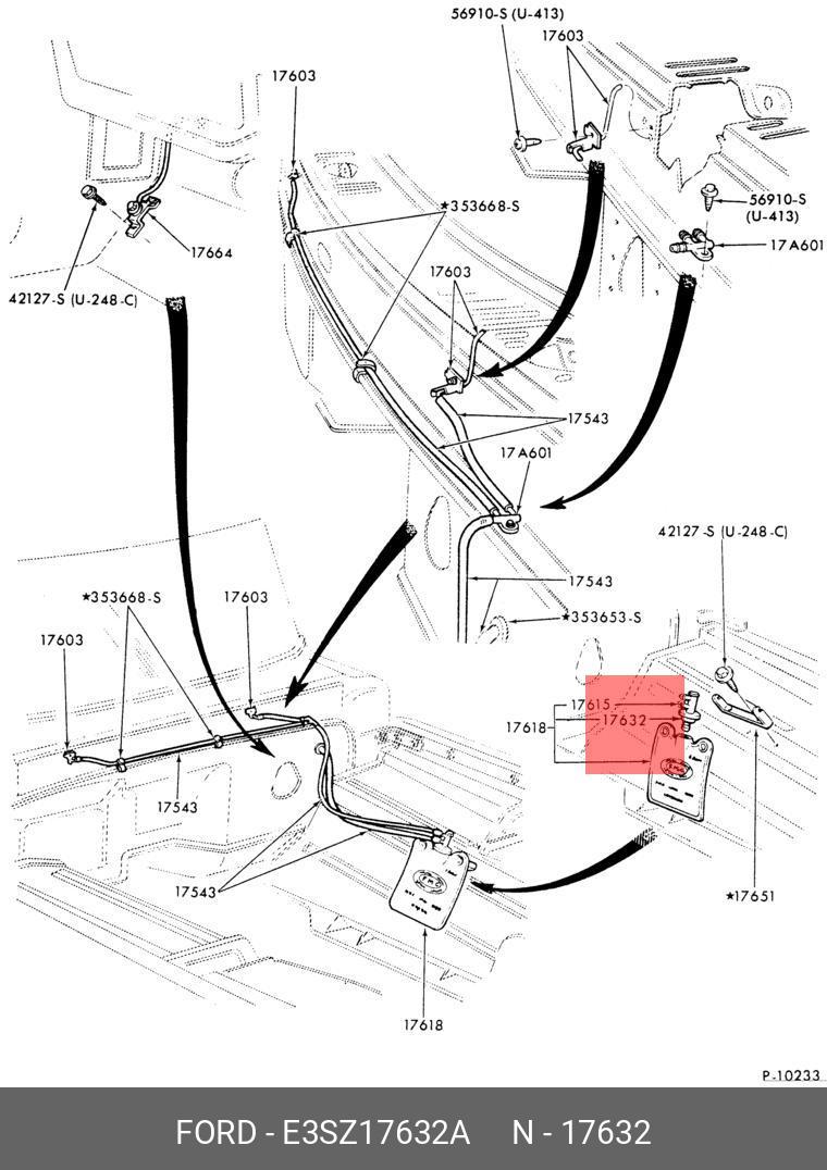 FORD E3SZ17632A E3SZ17632A