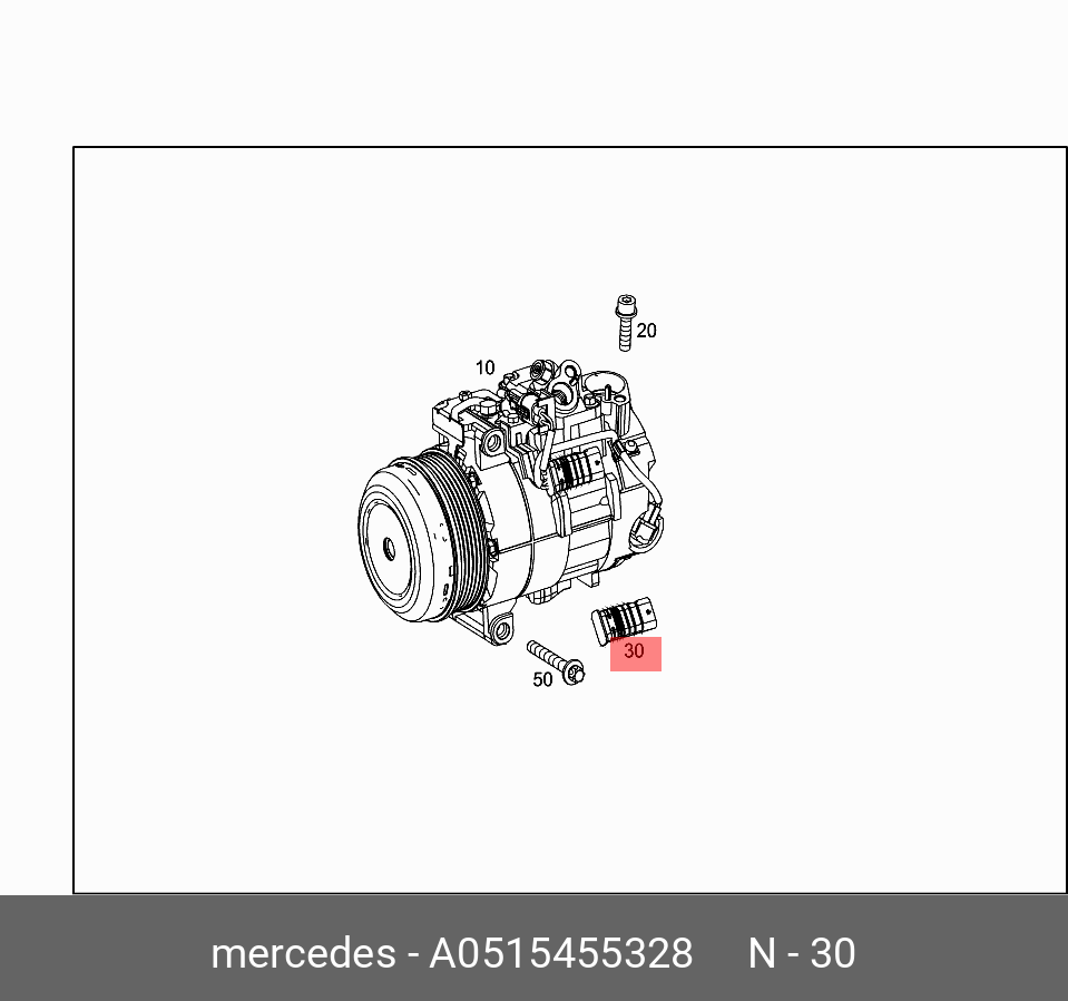 MERCEDES-BENZ A0515455328 A0515455328