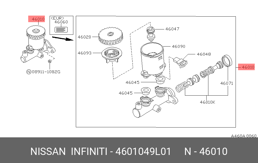 NISSAN 46010-49L01 46010-49L01,46010-15G01