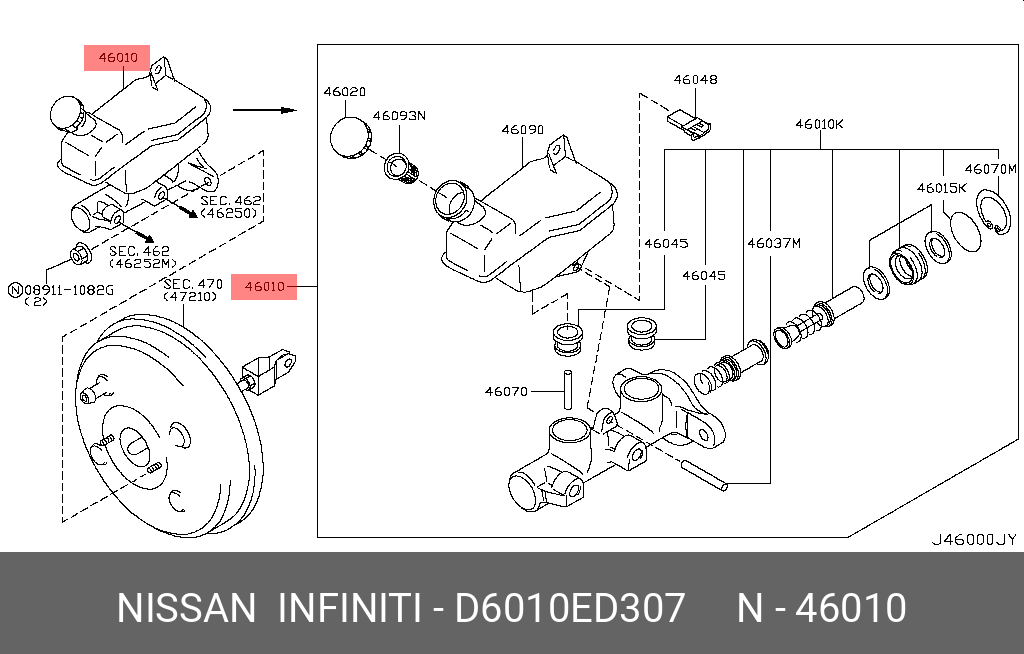 NISSAN D6010-ED307 D6010-ED307