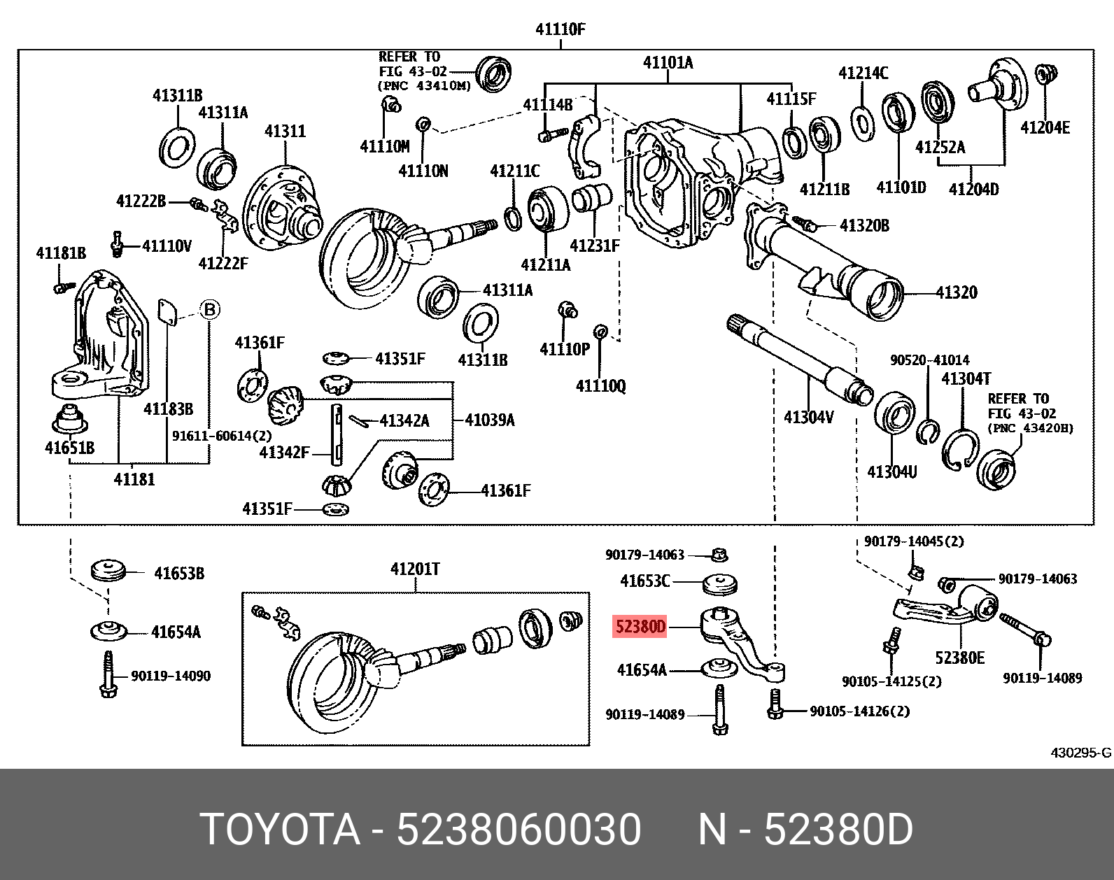 TOYOTA 52380-60030 52380-60030