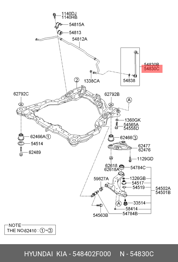 KIA 54840-2F000 54840-2F000,54840-2F000