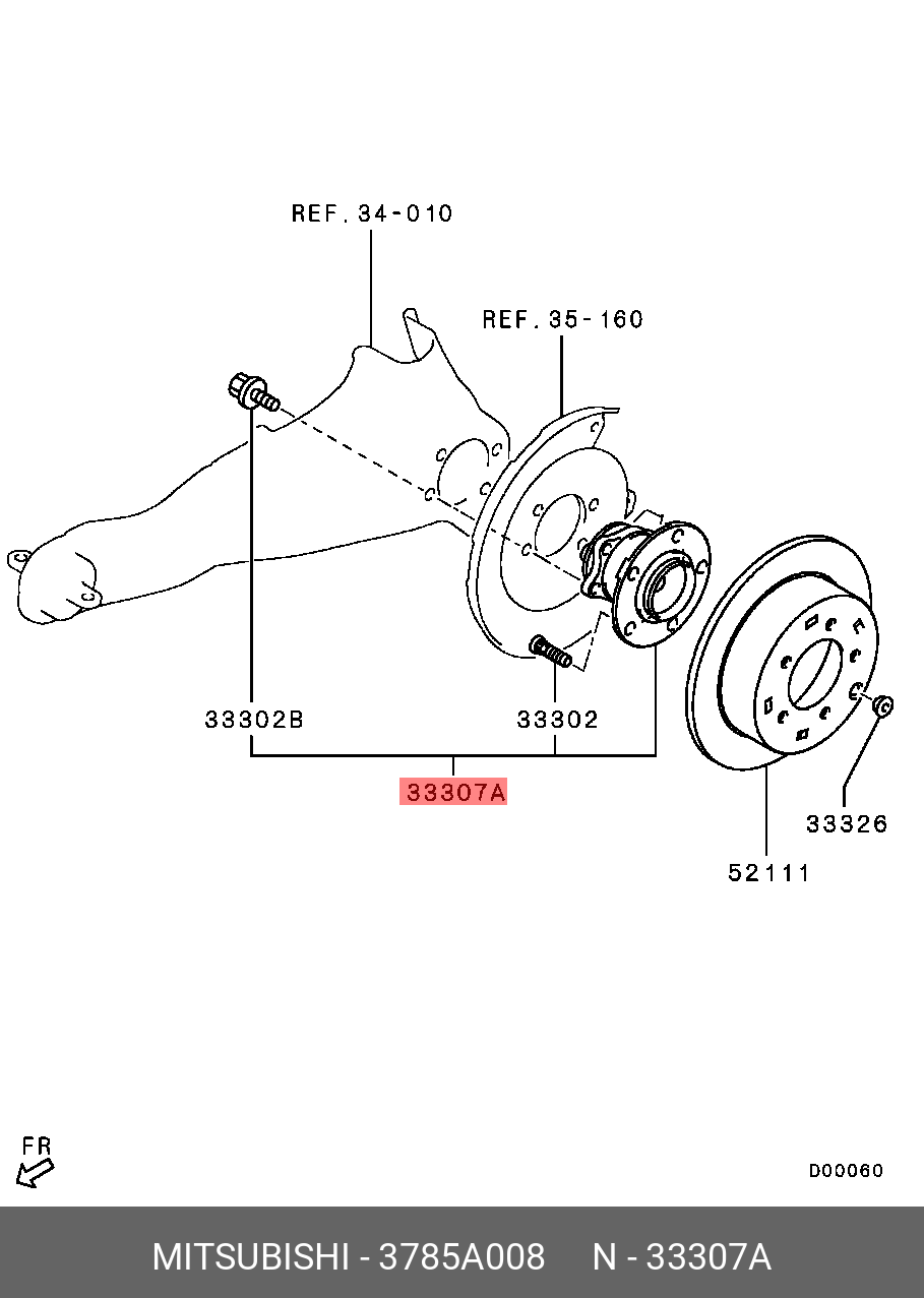MITSUBISHI 3785A008 3785A008,05105 719AB,16 062 917 80,16 062 917 80 ...