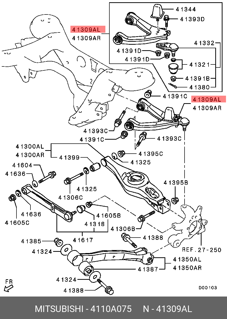 MITSUBISHI 4110A075 4110A075