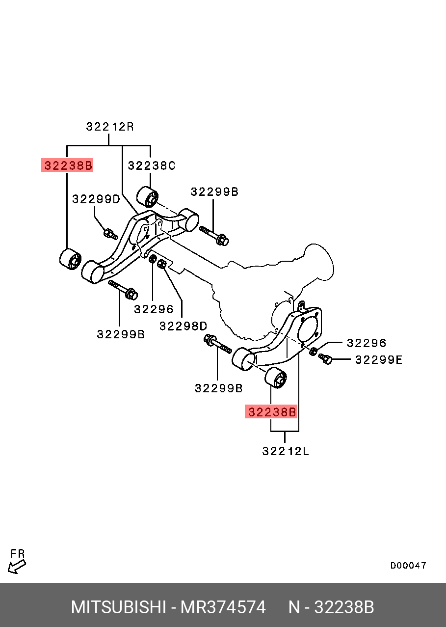 MITSUBISHI MR374574 MR374574