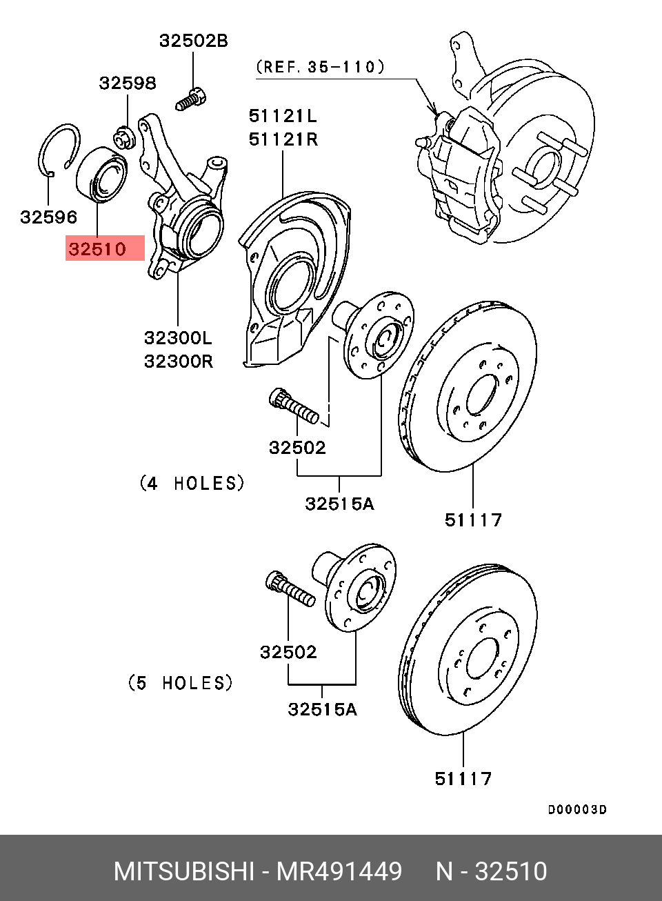 MITSUBISHI MR491449 MR491449