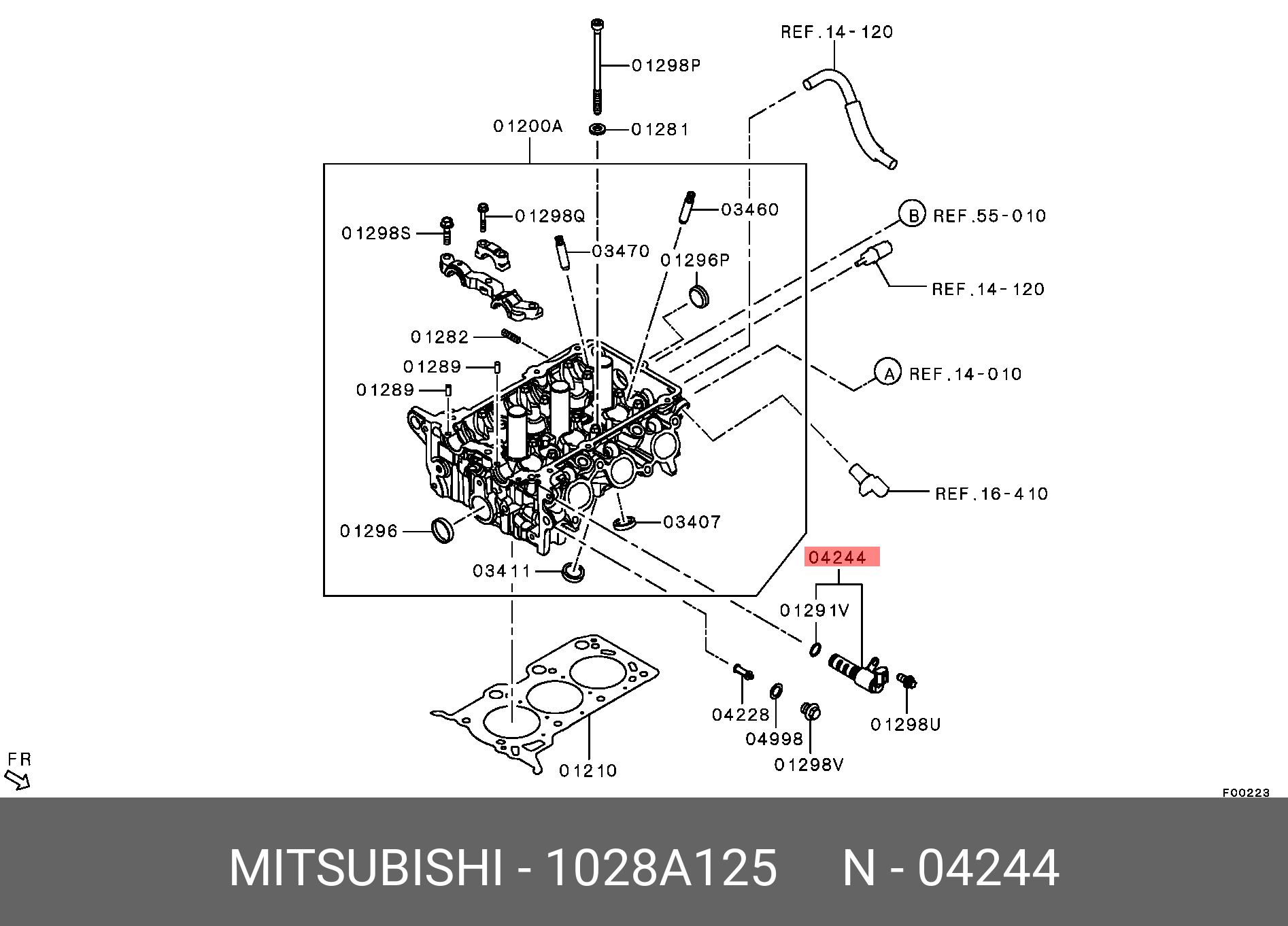 MITSUBISHI 1028A125 1028A125