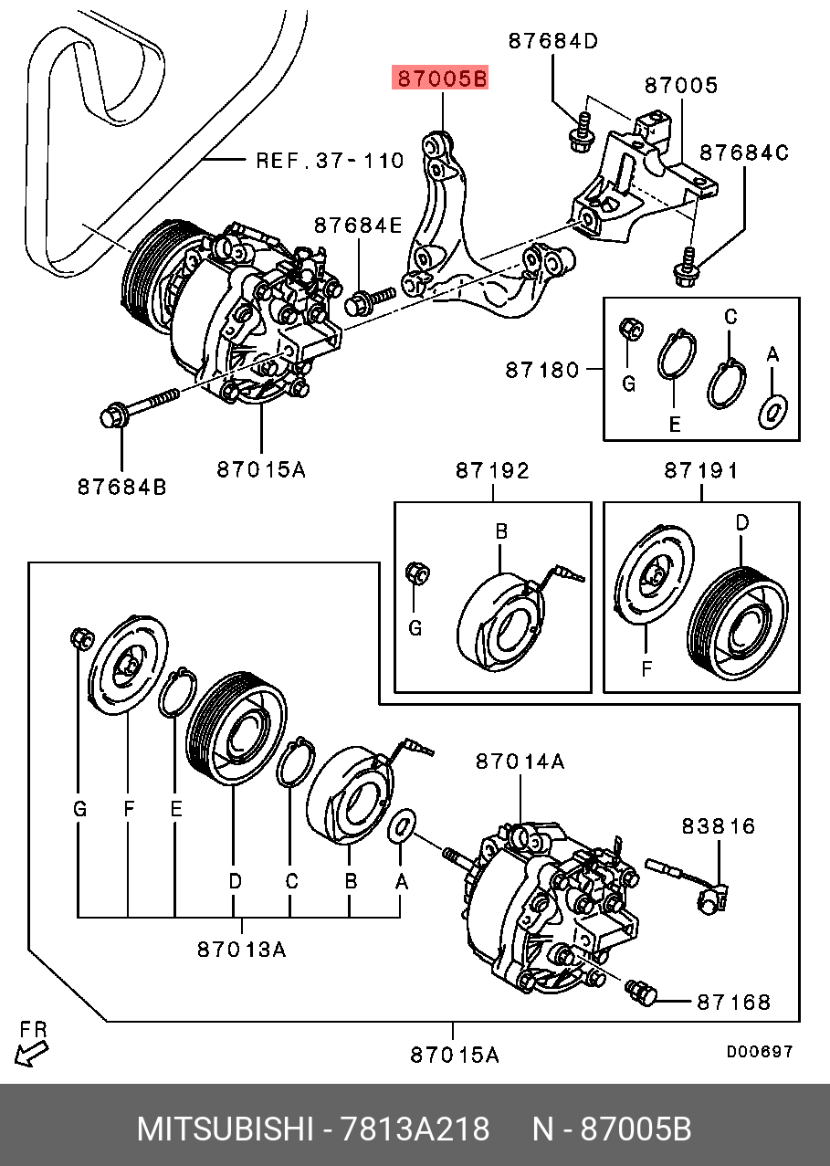 MITSUBISHI 7813A218 7813A218