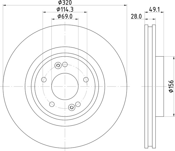 NISSHINBO ND6101K 51712-2W000,51712-C6000,51712-4Z000
