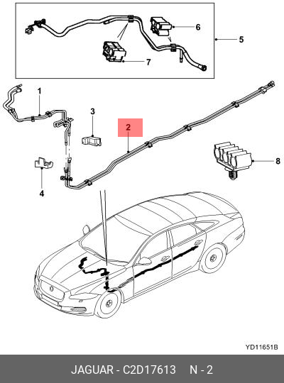 JAGUAR C2D17613 C2D17613