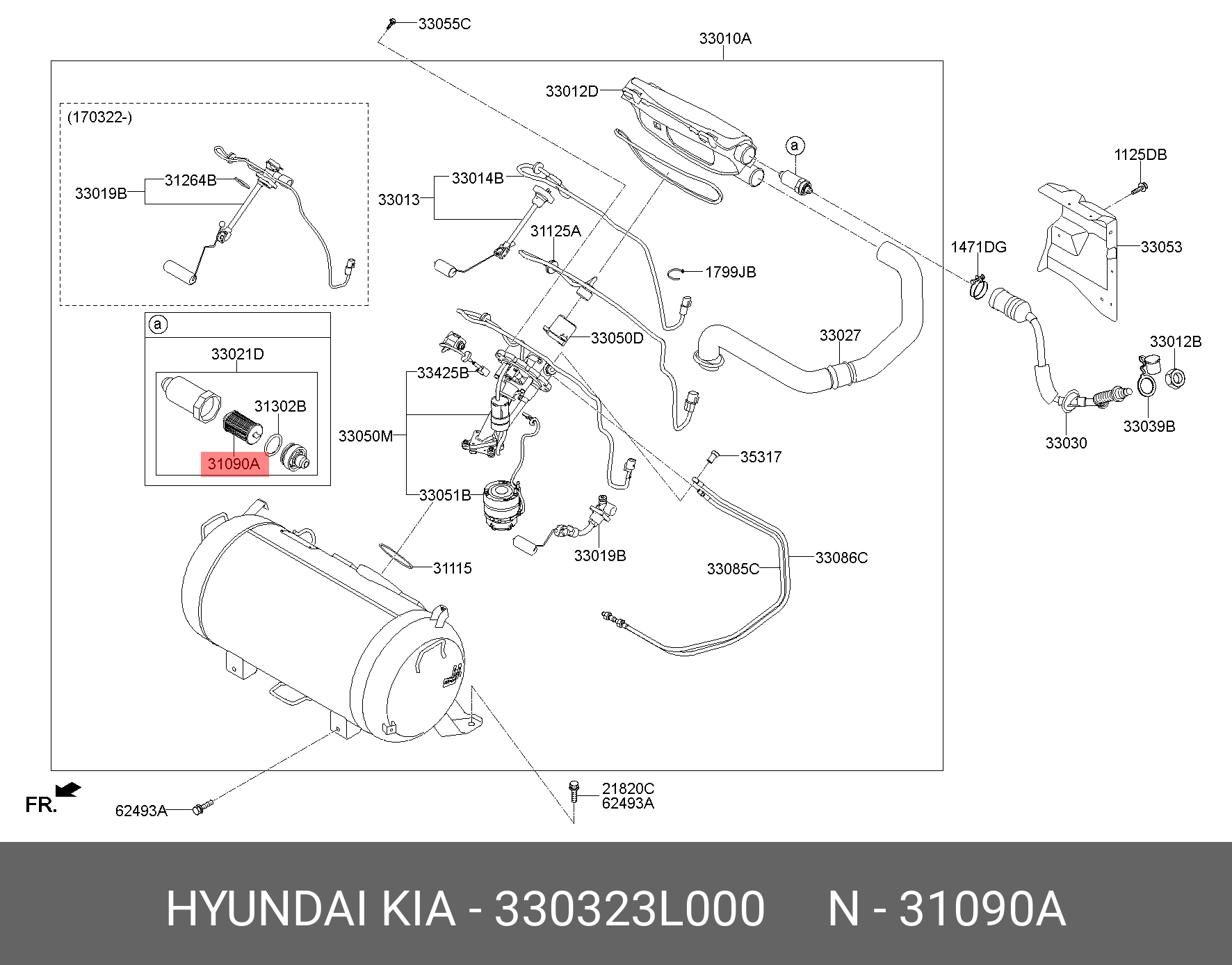 Hyundai / KIA 33032-3L000 33032-3L000