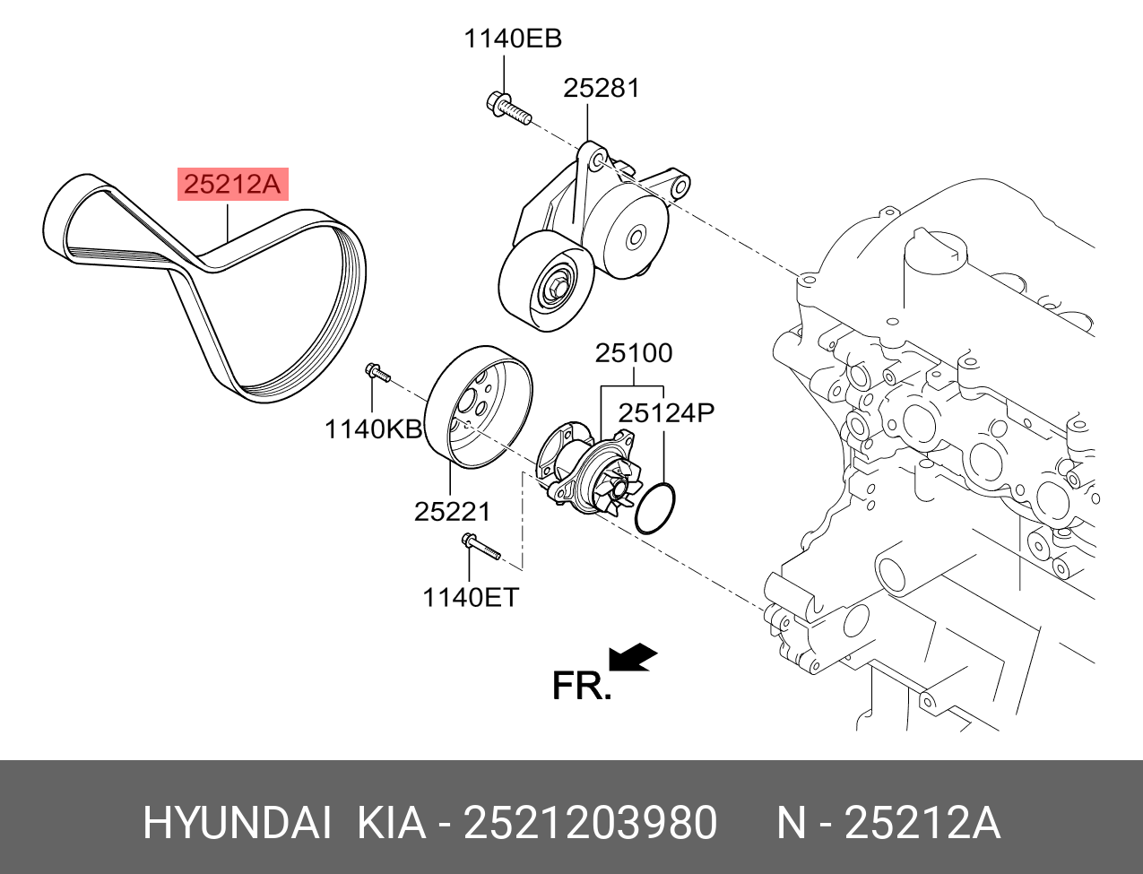 Hyundai / KIA 2521203980 97713-39850,97713-3F000,2521203980,25212-03980 ...