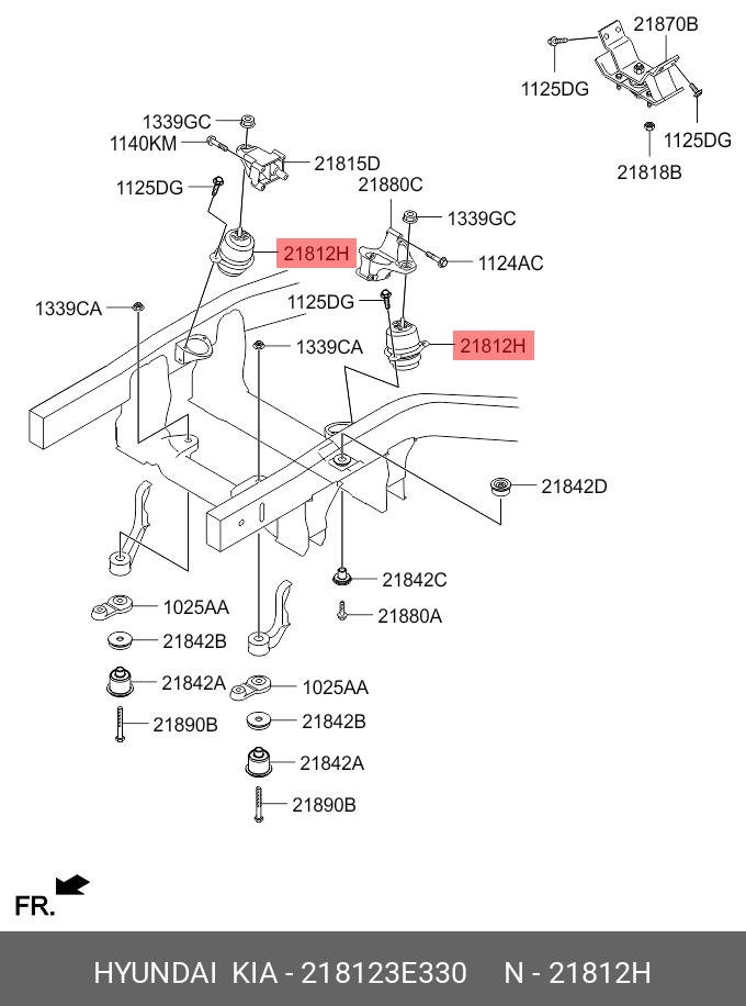 KIA 21812-3E330 21812-3E330