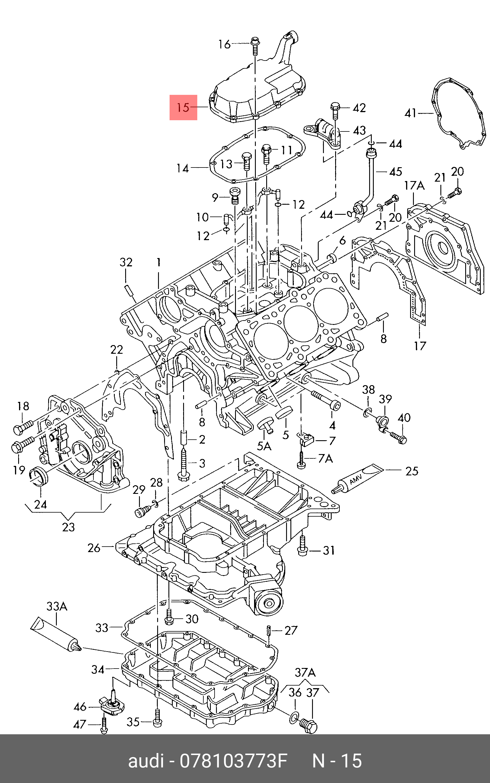 VAG 078103773F 078103773F