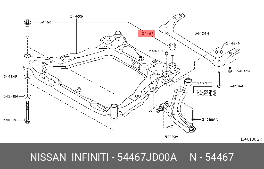 NISSAN UD 54467JD00A 54467JD00A