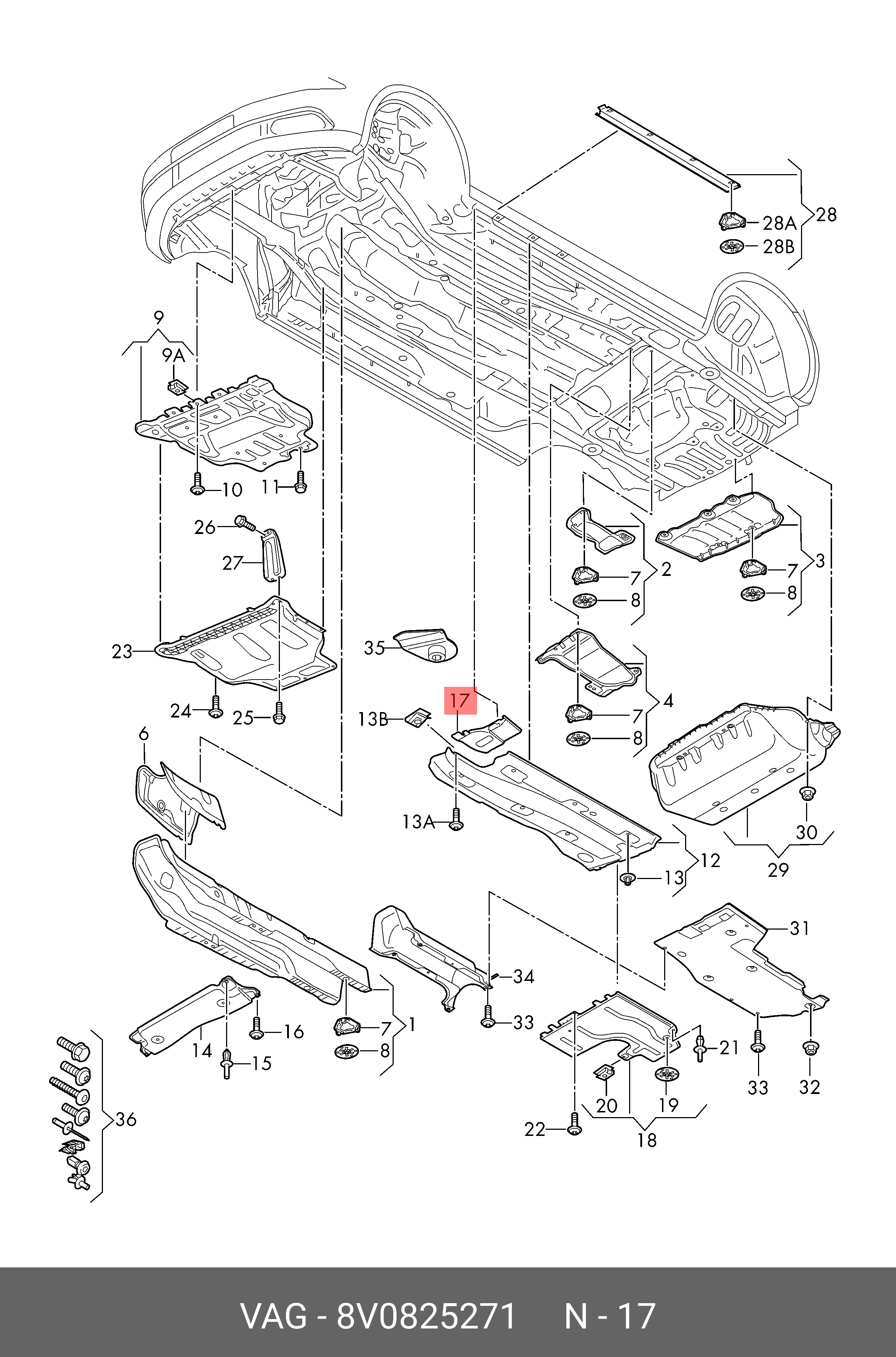 VOLKSWAGEN 8V0825271 8V0825271