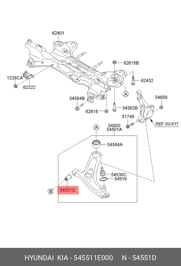 HYUNDAI 54551-1E000 54551-1J000,54551-2K000,54551-1C000,54551-1E000 ...