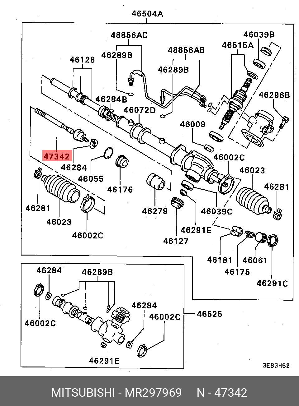 MITSUBISHI MR297969 4422A078
