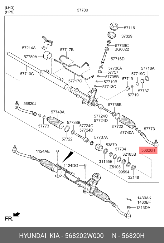 HYUNDAI 56820-2W000 56820-2W000,56820-2W000