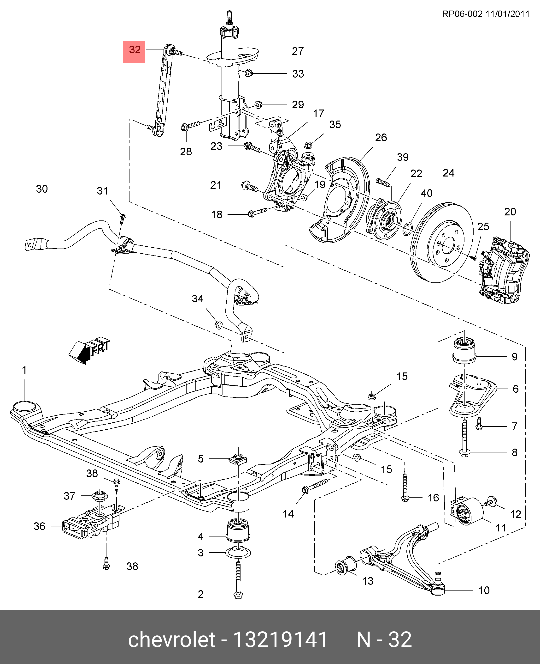 GM 13219141 03 50 176,13219141,13327928
