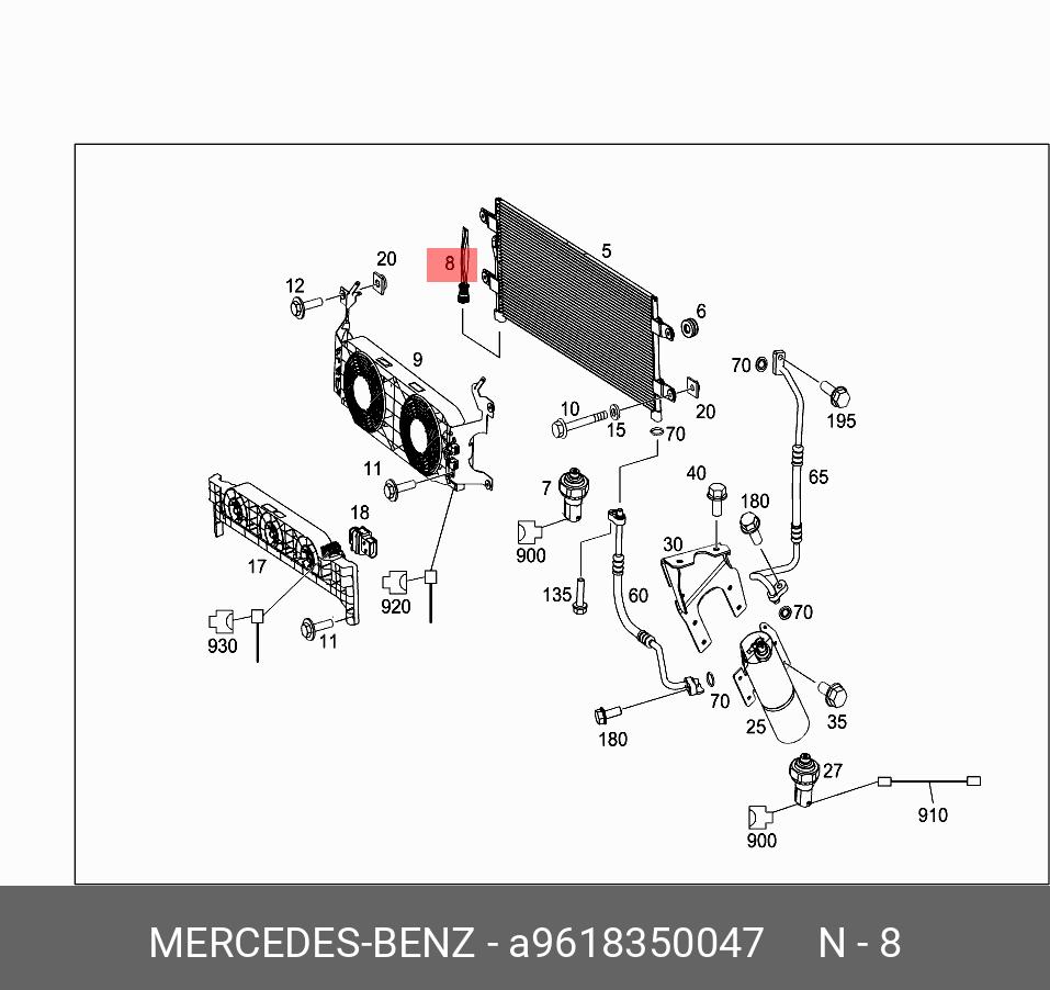 Daimler AG A9618350047 A9618350047