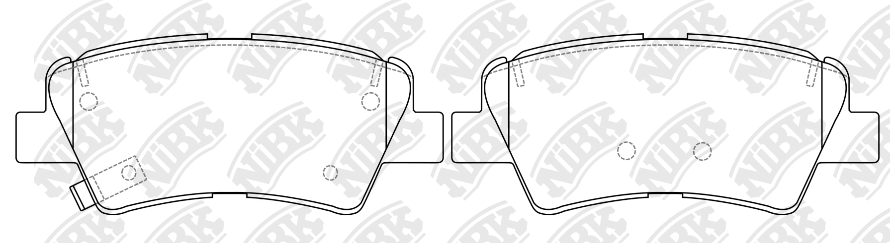 NiBK PN0591 58302-D3A00,58302-2KA10,48413341A0,58302-2TA60,1064001725-02