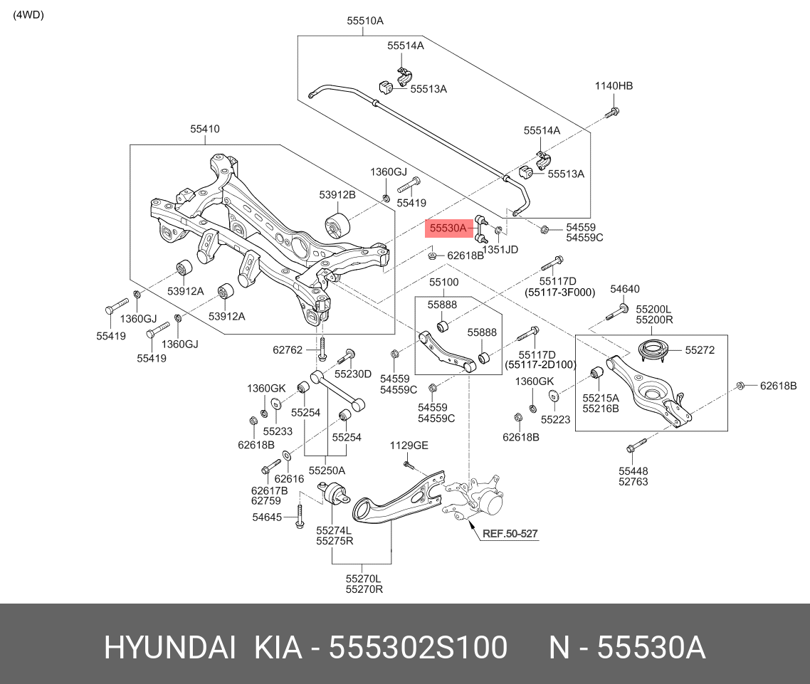HYUNDAI / KIA 55530-2S100 55530-2S100,55530-2S200,55530-2S200