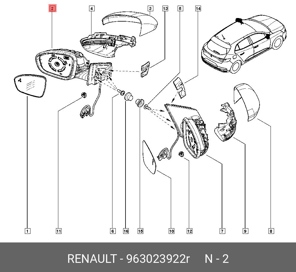 RENAULT 963023922R 963023922R