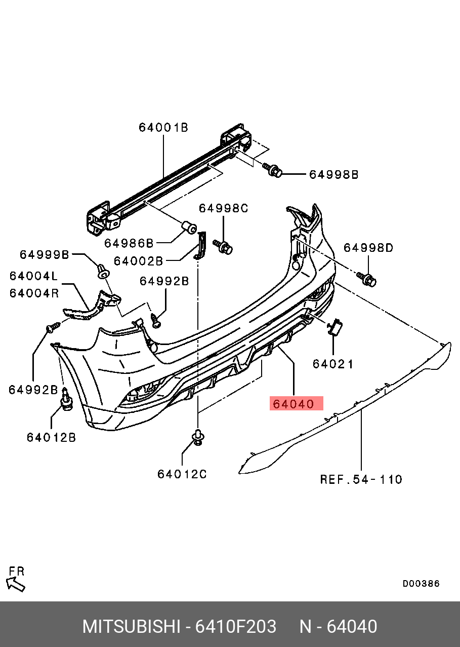 MITSUBISHI 6410F203 6410F203