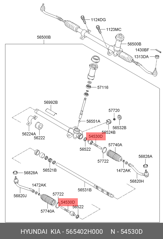 KIA 56540-2H000 56540-2H000