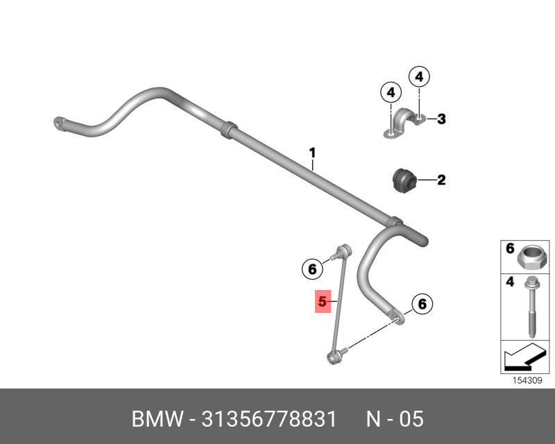 BMW 31 35 6 778 831 42420-63J00,31 35 6 778 831,30648461,1 851 900