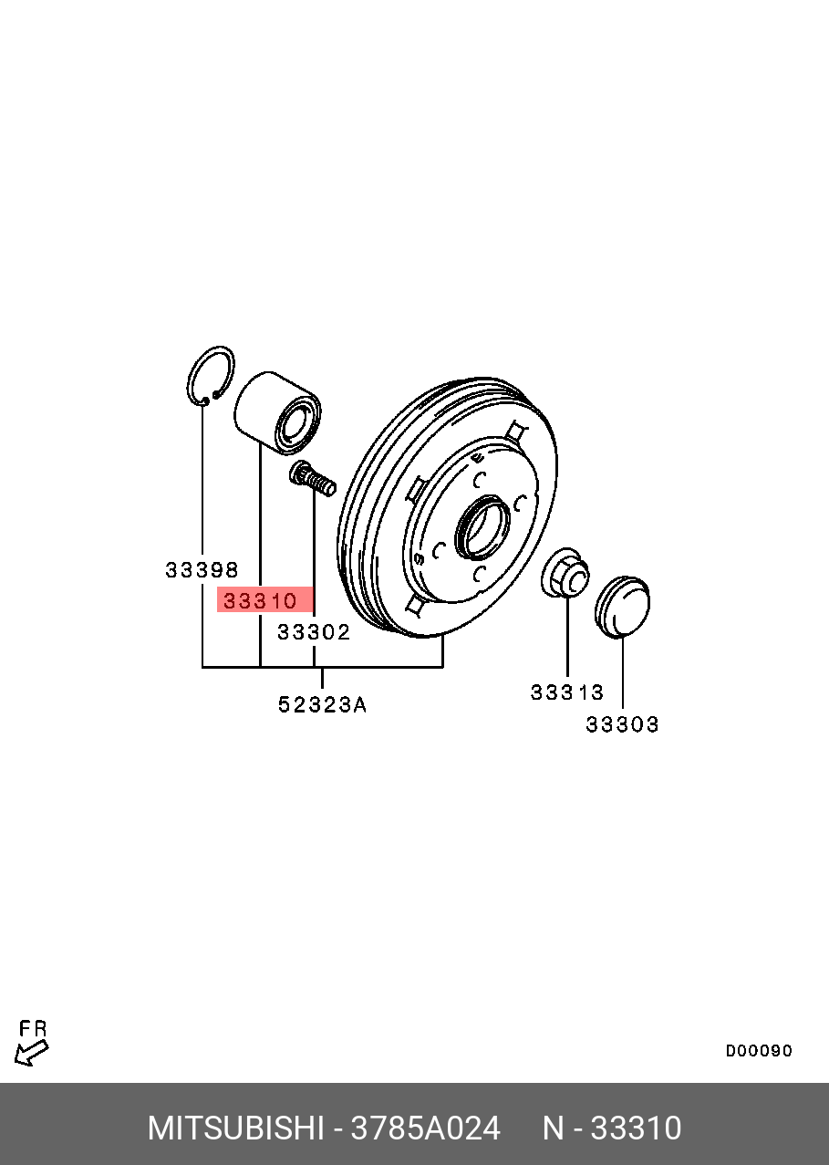 MITSUBISHI 3785A024 3785A024