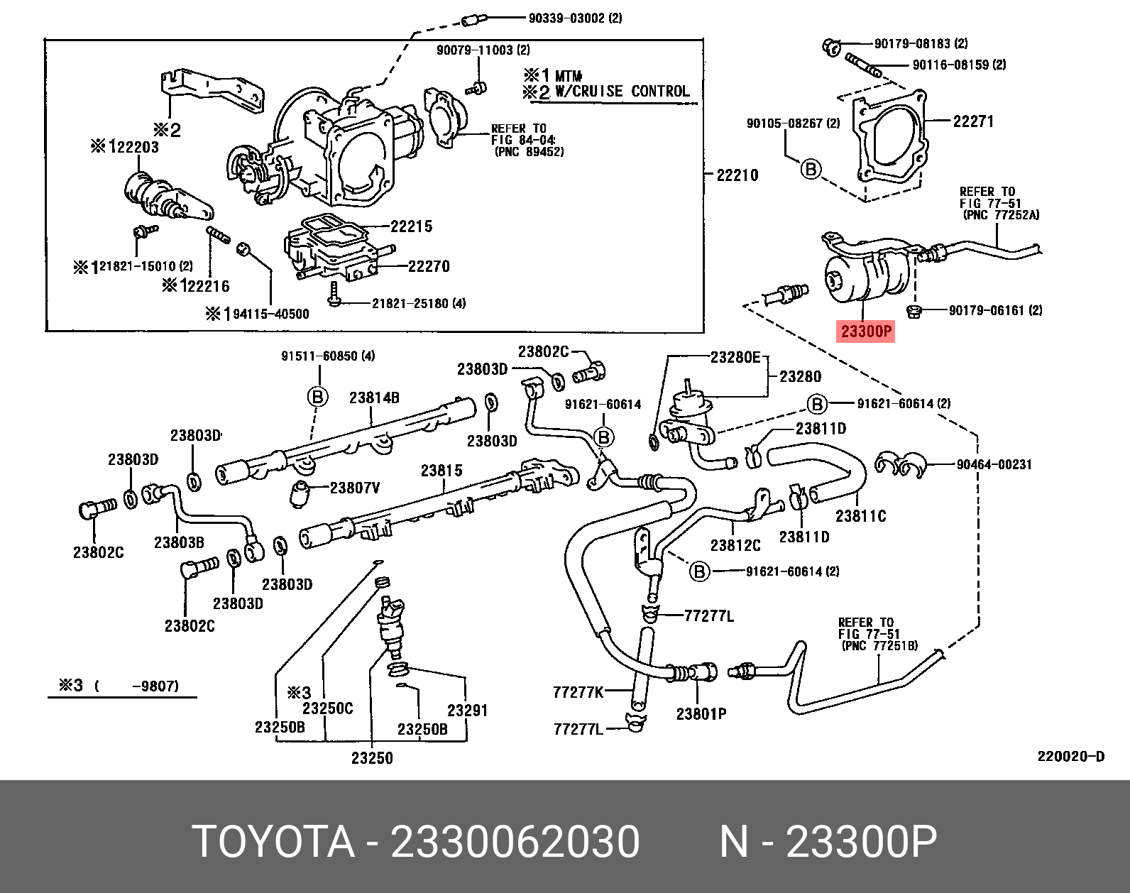 TOYOTA 23300-62030 4801358,31911-34000,25175574,5026009,23300-62030 ...