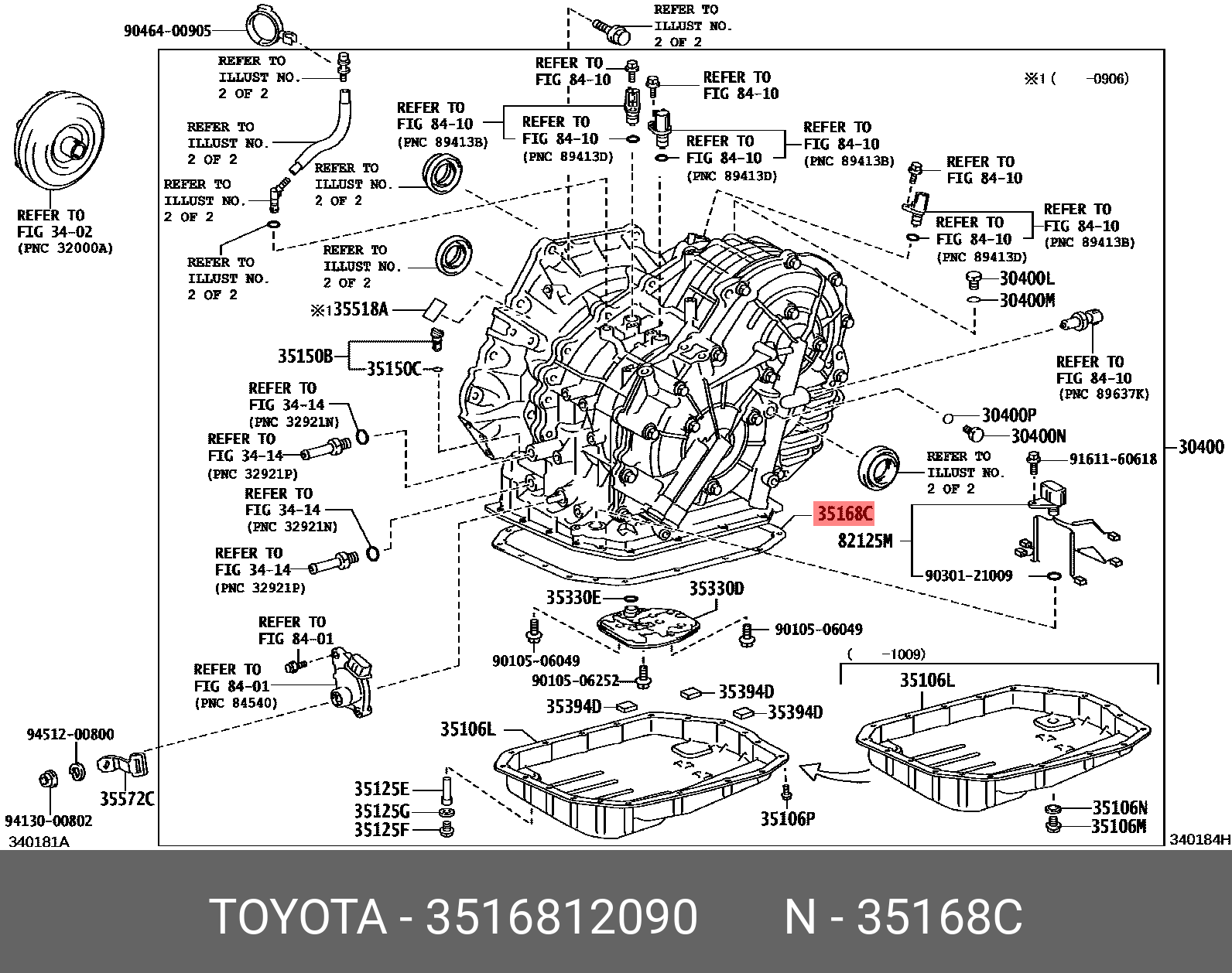 TOYOTA 3516812090 3516812091