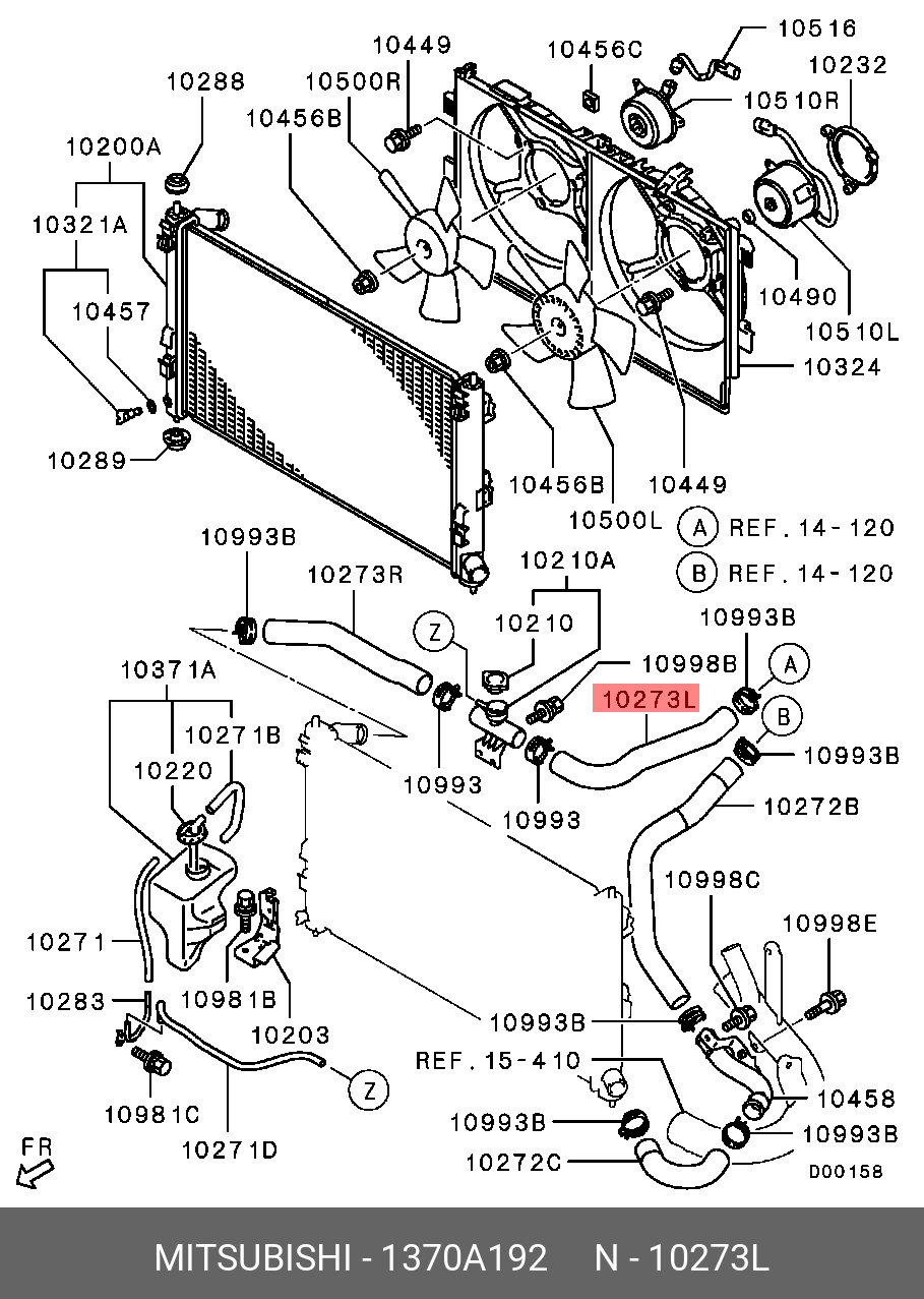 MITSUBISHI 1370A192 1370A192