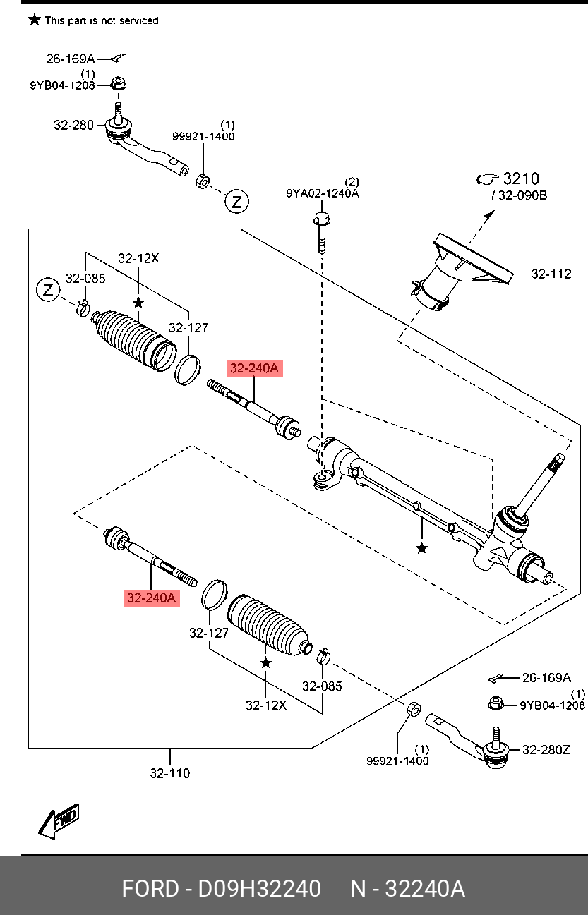MAZDA D09H-32-240 D09H-32-240,8450006828_ER