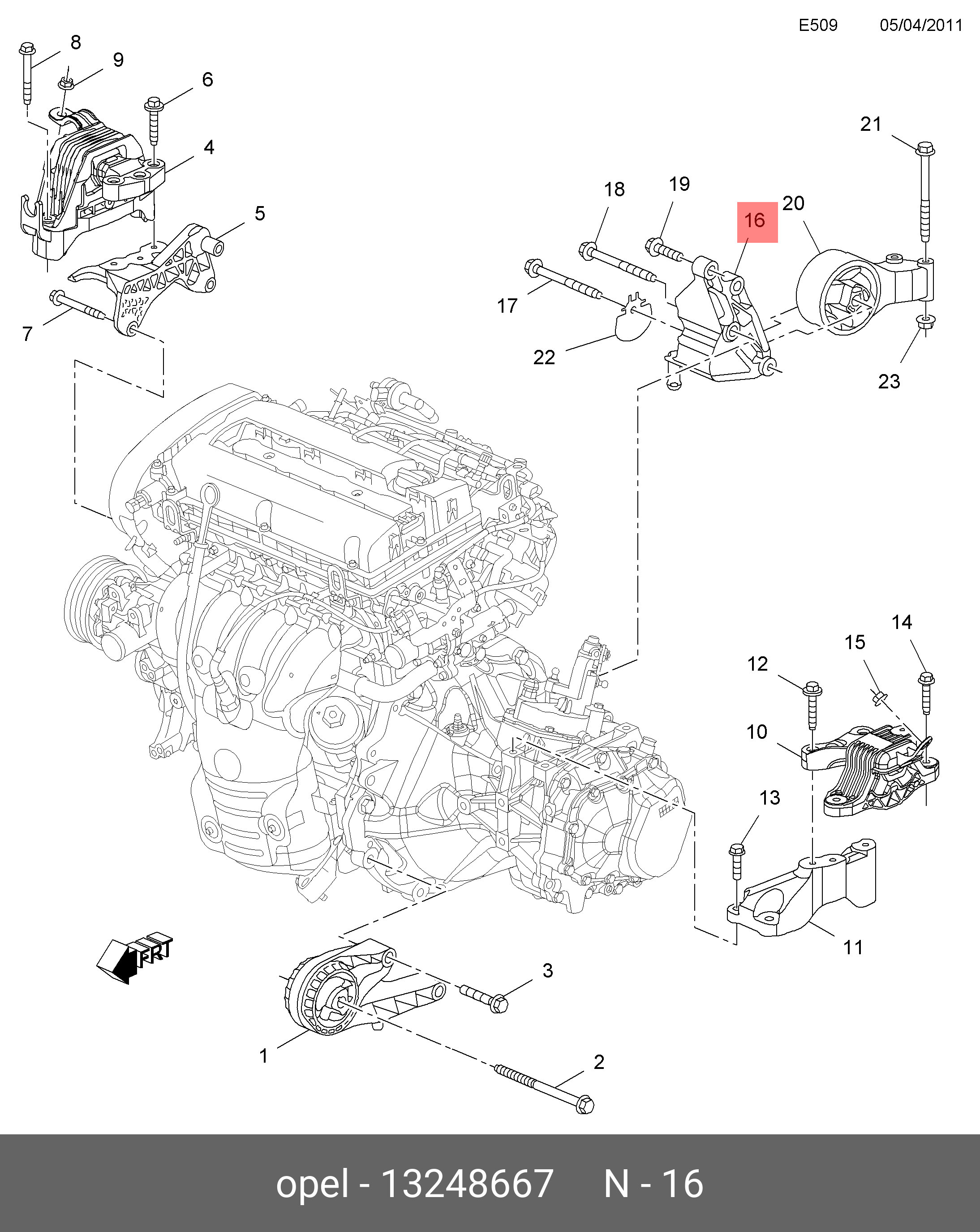 GM 13248667 13248667