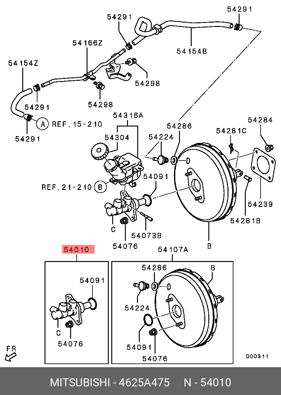 MITSUBISHI 4625A475 4625A237