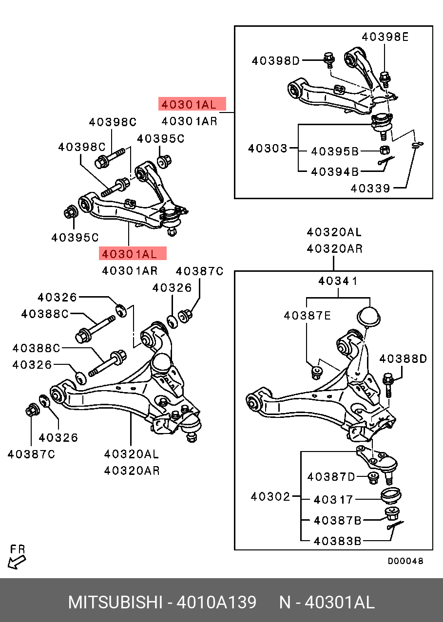 MITSUBISHI 4010A139 4010A037,MR496793